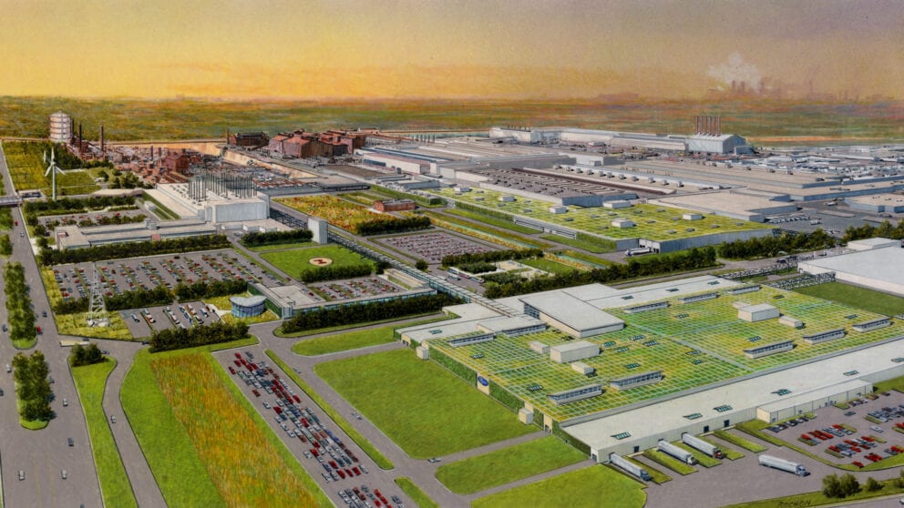 Ford Rouge Center Landscape Master Plan - William McDonough + Partners